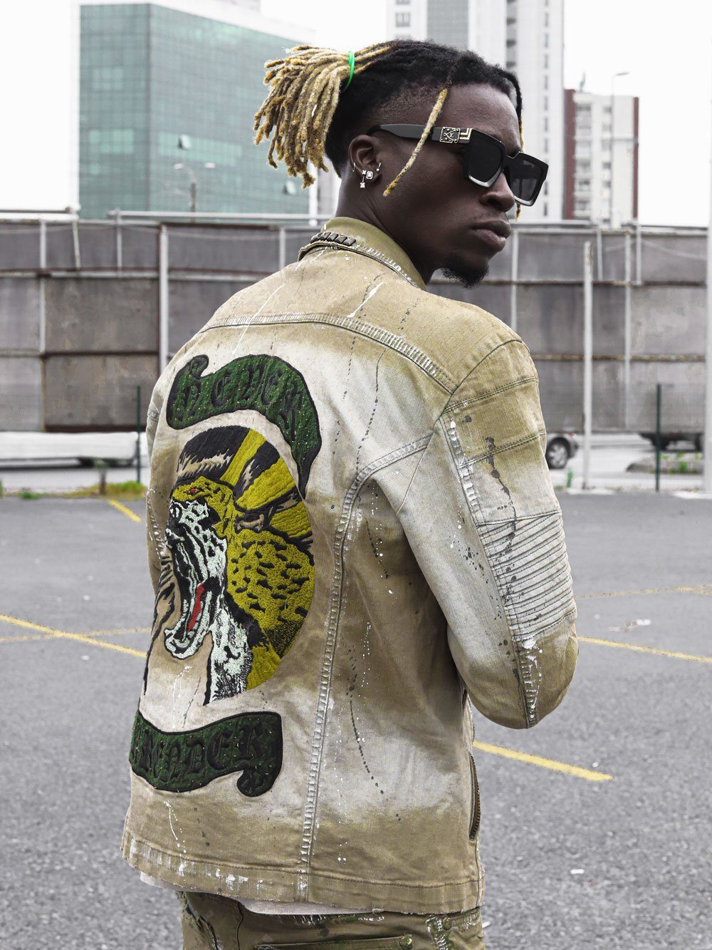 GENTLEMAN RIDER - Streetwear Denim Jacket | SERNES